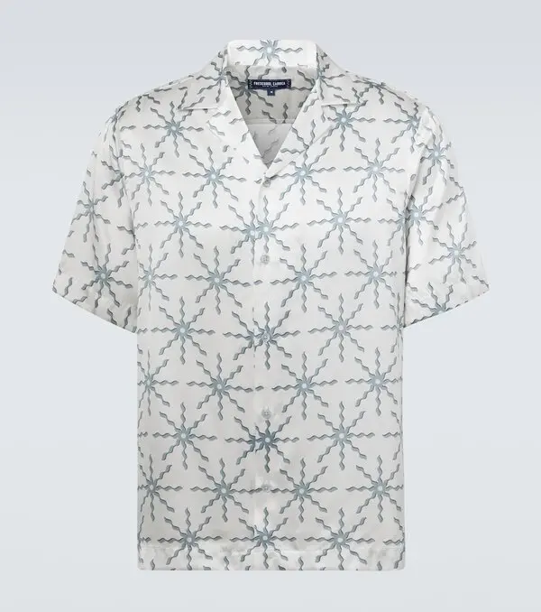 Frescobol Carioca Roberto Silk Shirt - White