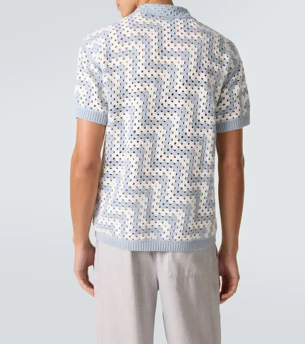 Frescobol Carioca Pinto Crochet Cotton Cardigan - White