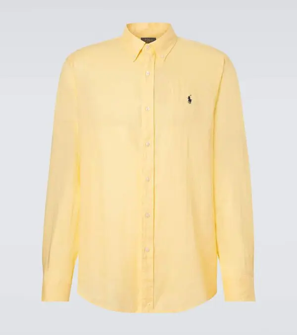 Polo Ralph Lauren Linen Shirt - Yellow