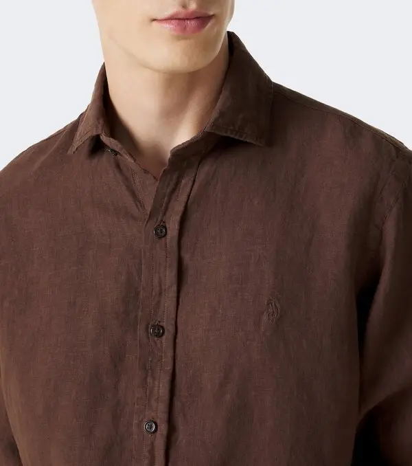 Polo Ralph Lauren Linen Shirt - Brown