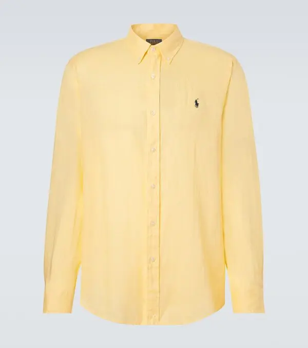 Polo Ralph Lauren Linen Shirt - Yellow