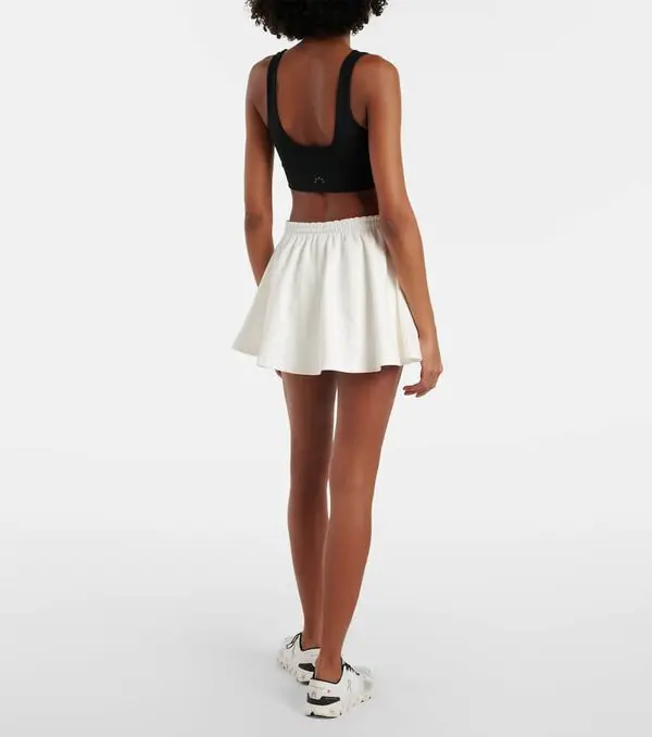 The Upside Daria Cotton-blend Jersey Skort