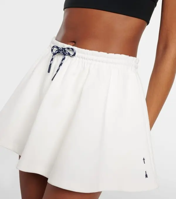 The Upside Daria Cotton-blend Jersey Skort