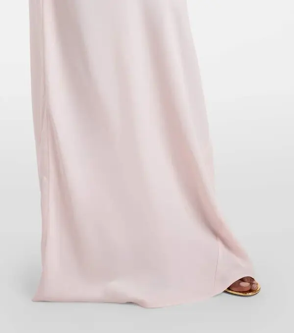 ROTATE BY BIRGER CHRISTENSEN Halterneck Satin Gown - Pink
