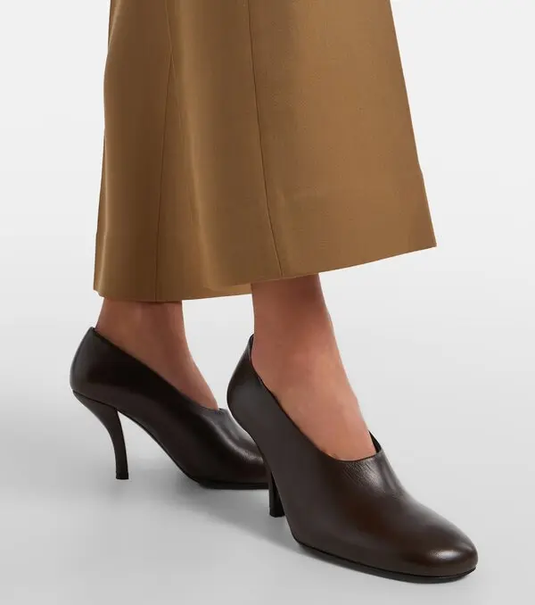 TOTEME Leather Pumps - Brown