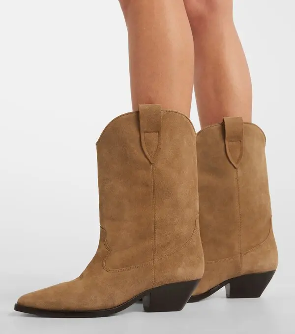 Isabel Marant Étoile Duerto 40 Suede Cowboy Boots
