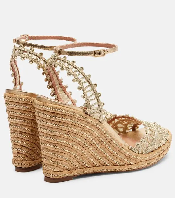 AQUAZZURA Kahlo Espadrille Wedges
