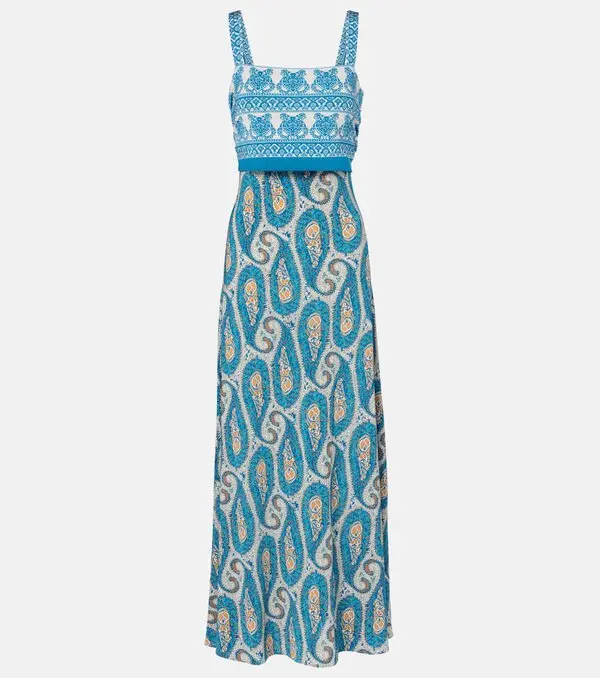 Etro Flared Maxi Dress