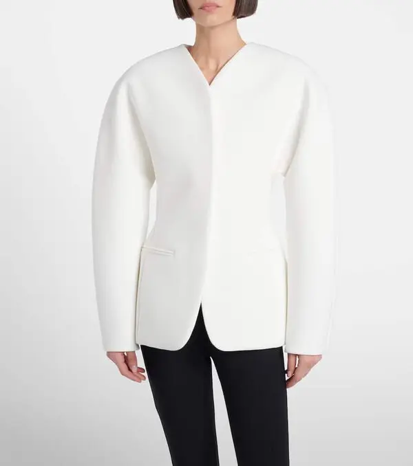 Jacquemus Ovalo Jacket - White