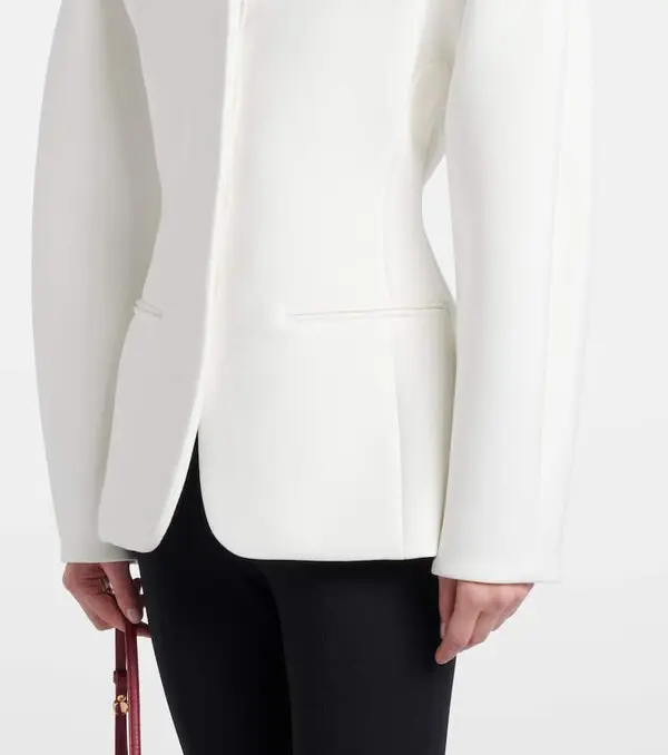 Jacquemus Ovalo Jacket - White