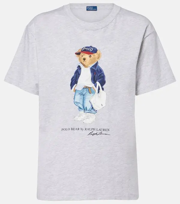 Polo Ralph Lauren Polo Bear Cotton Jersey T-shirt - Grey