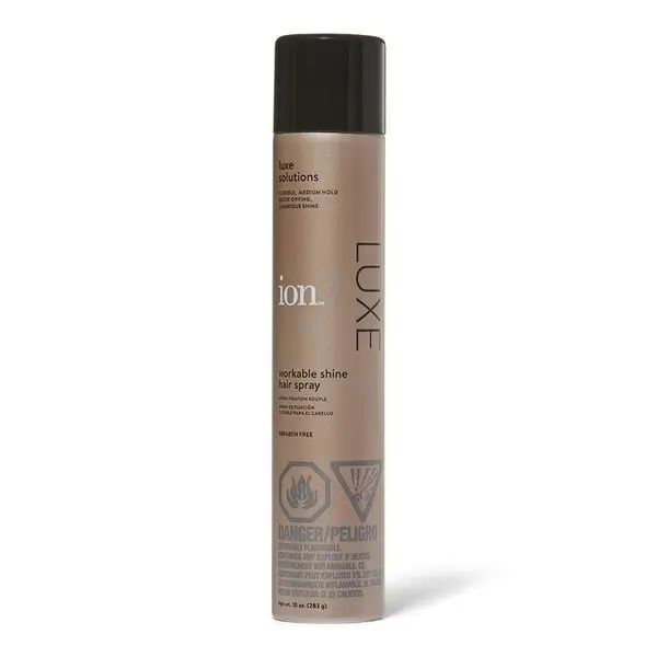 Luxe Solutions By Ion Luxe Workable + Shine Hair Spray - No Color