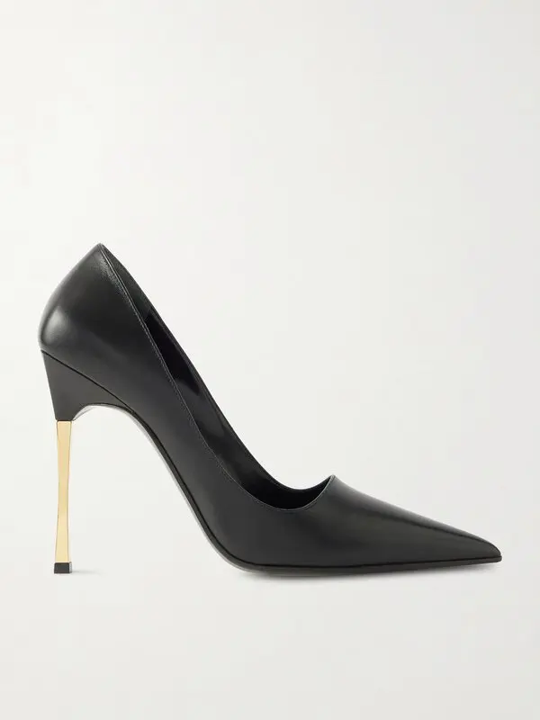 Gucci Bombshell Leather Pumps - Black