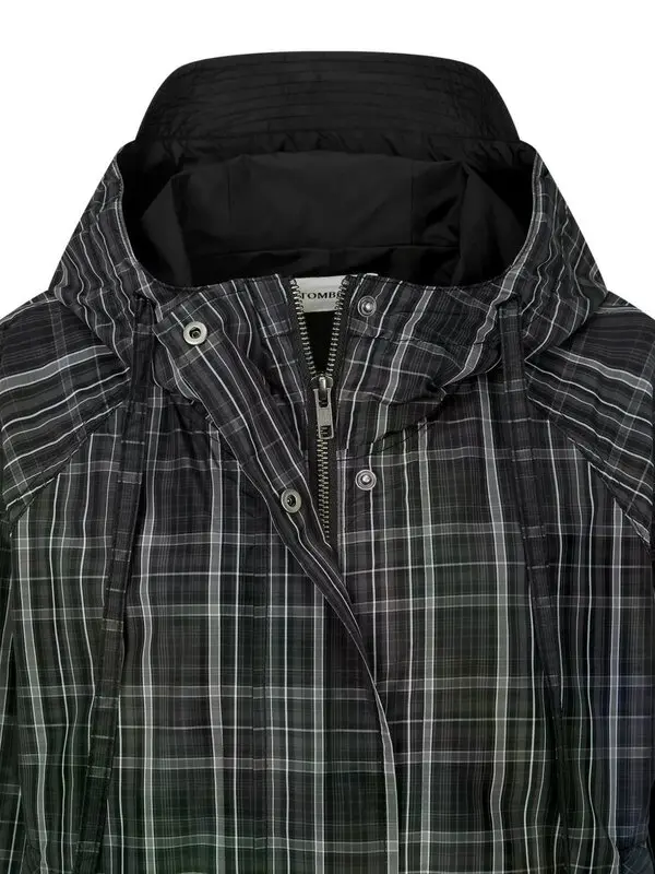 STUDIO TOMBOY Hooded Check Jacket