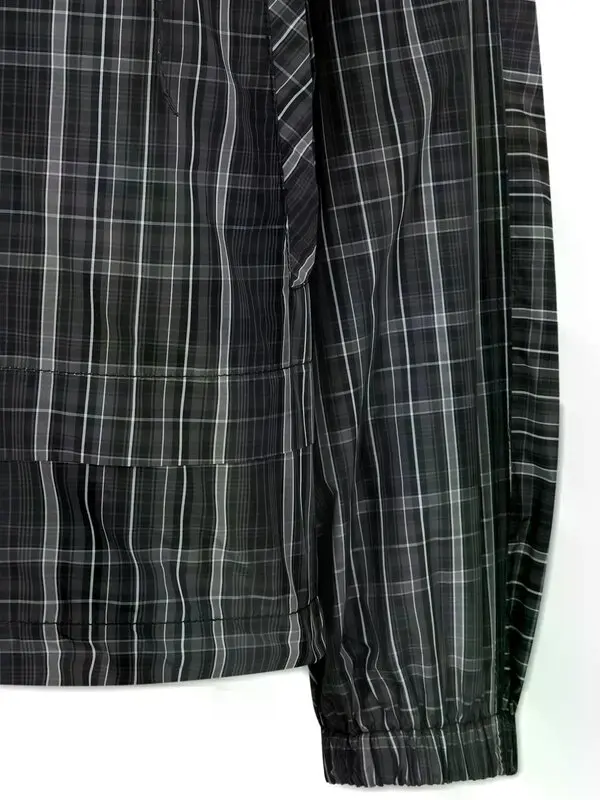 STUDIO TOMBOY Hooded Check Jacket