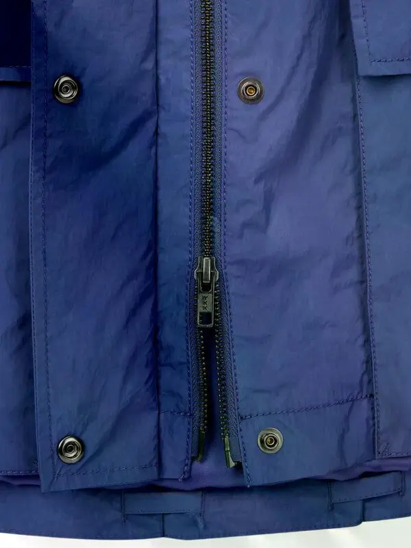 STUDIO TOMBOY Hooded Utility Jacket - Blue