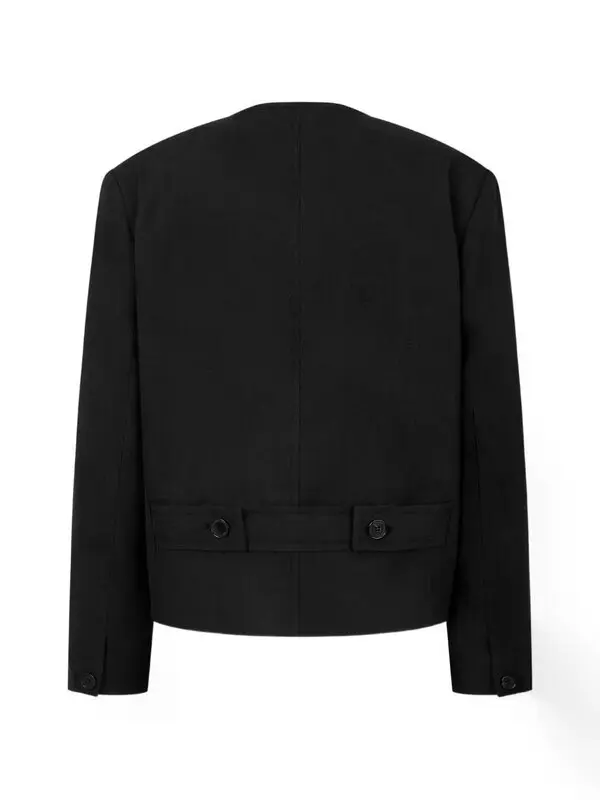 STUDIO TOMBOY Round Neck Button Jacket