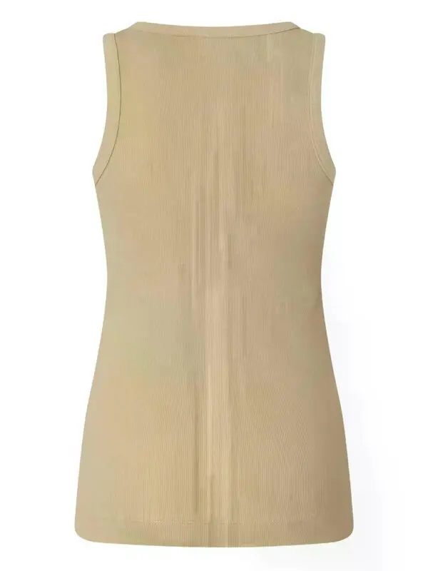 Pinko Bold Soul Print Ribbed Tank Top