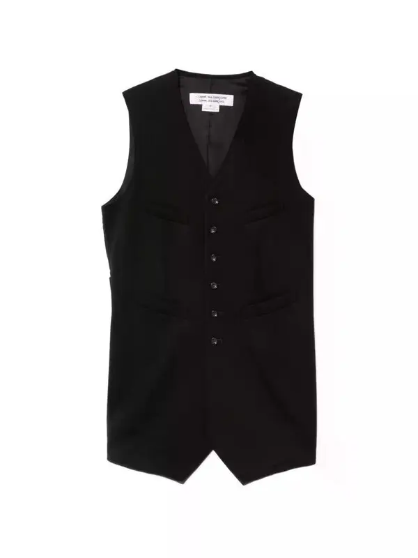 Comme Des Garçons Button Vest Coat