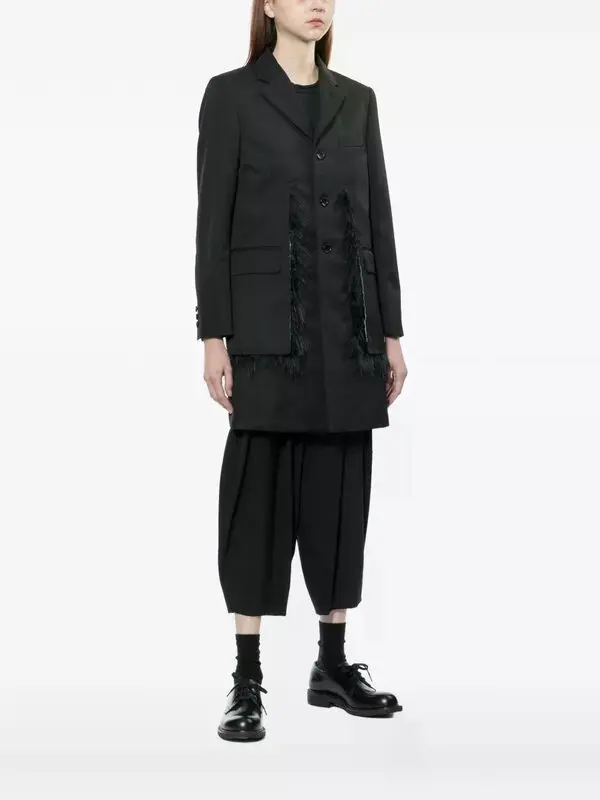 Comme Des Garçons Button-up Coat