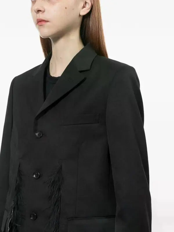 Comme Des Garçons Button-up Coat