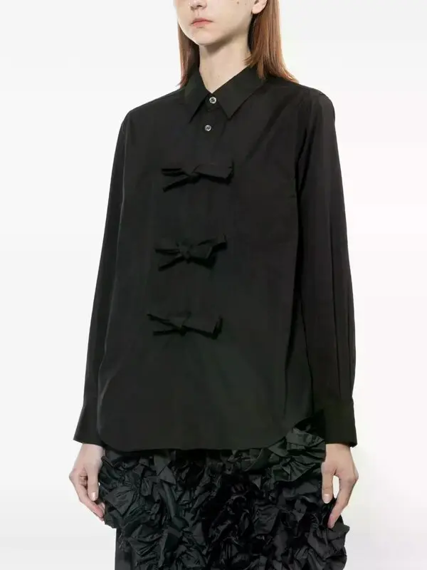 Comme Des Garçons Bow Detail Shirt