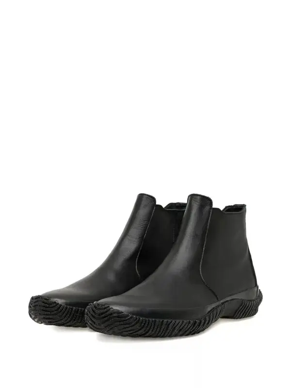 Comme Des Garçons Pull Tab Boots - Black