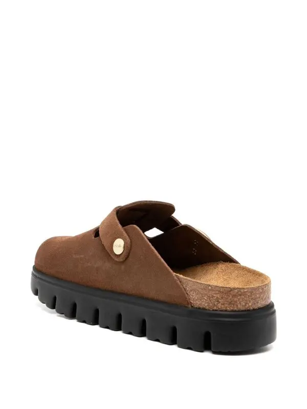 BIRKENSTOCK Boston Slippers - Brown