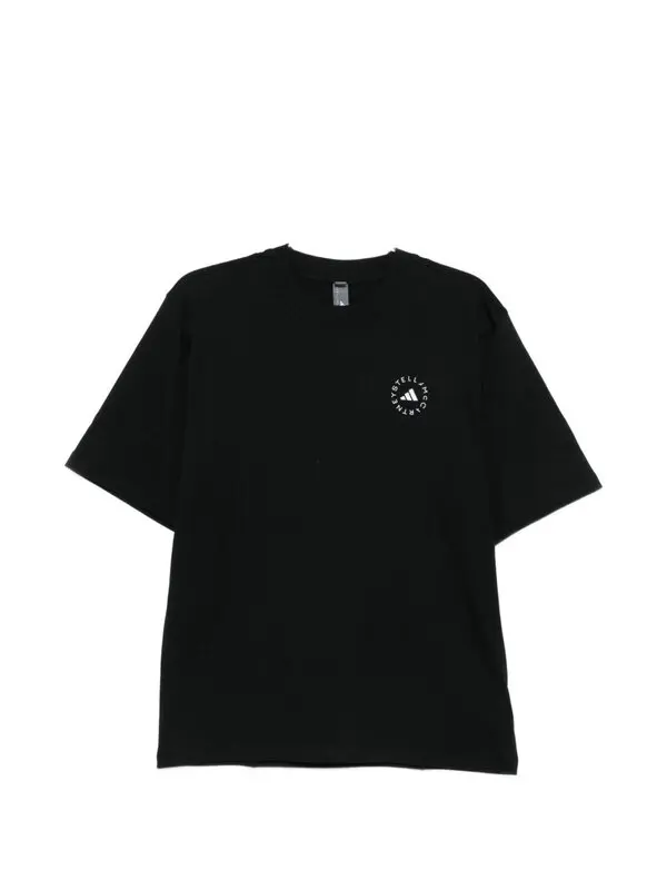 Adidas By Stella McCartney Logo T-shirt - Black