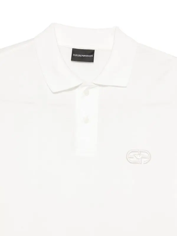 Emporio Armani Logo Cotton Polo Shirt