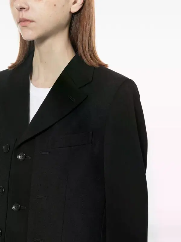 Comme Des Garçons Single-breasted Coat
