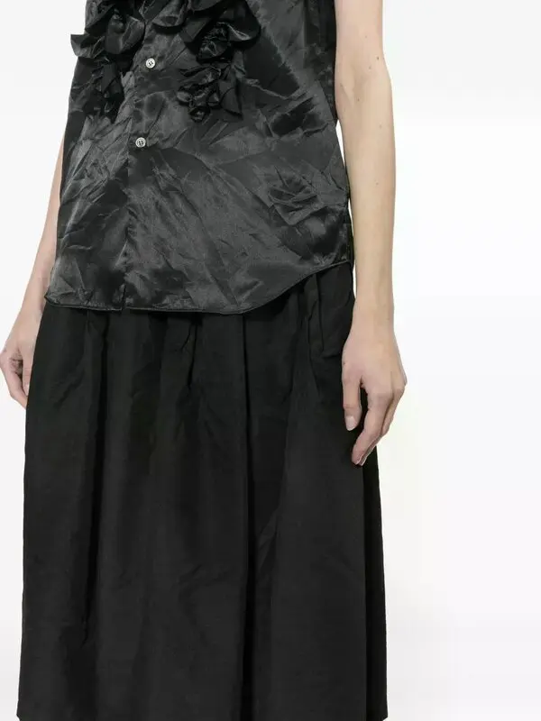 Comme Des Garçons Pleated Skirt