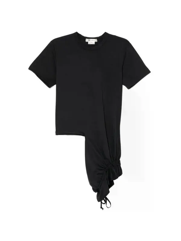 Comme Des Garçons Gathered T-shirt - Black