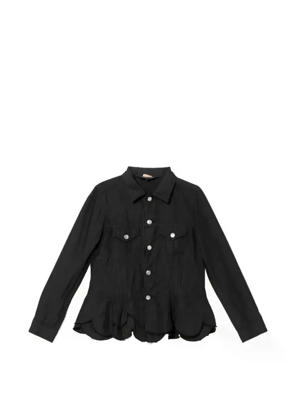 Comme Des Garçons Ruffled Jacket