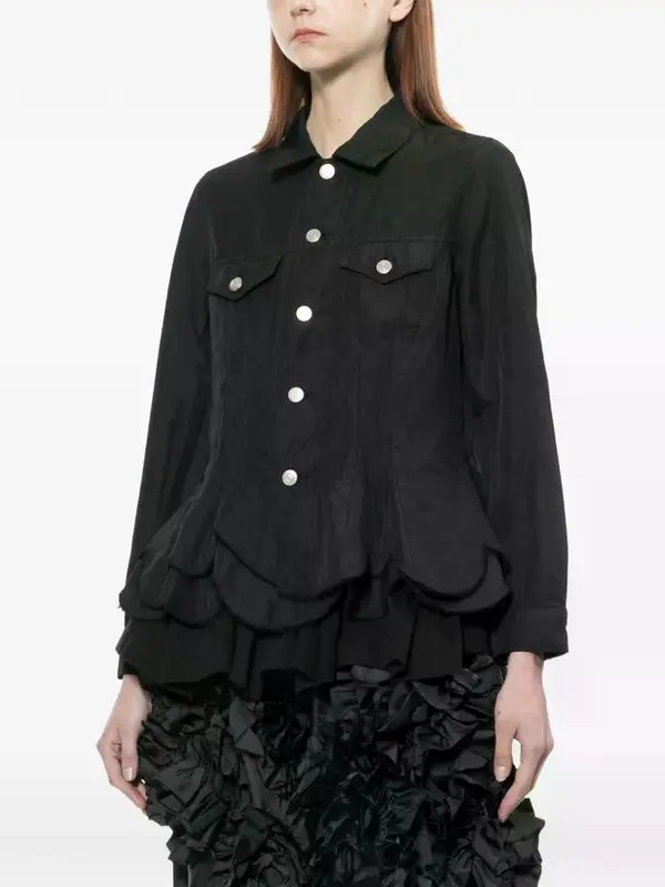 Comme Des Garçons Ruffled Jacket