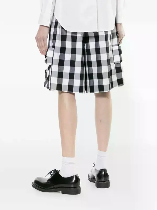 Comme Des Garçons Gingham Bow Shorts