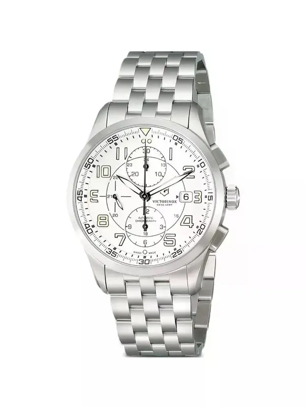 VICTORINOX Airboss Chronograph 45mm Watch - White