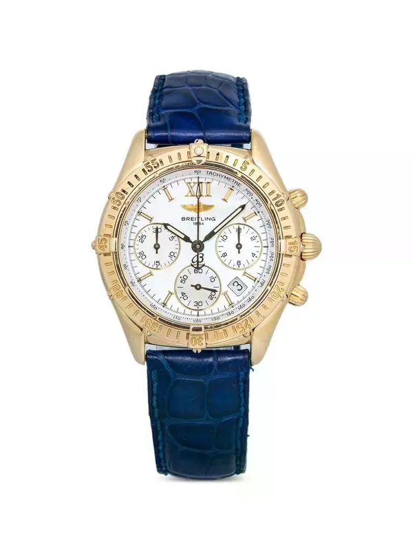Breitling Mother Of Pearl Chronograph 40mm Watch - White