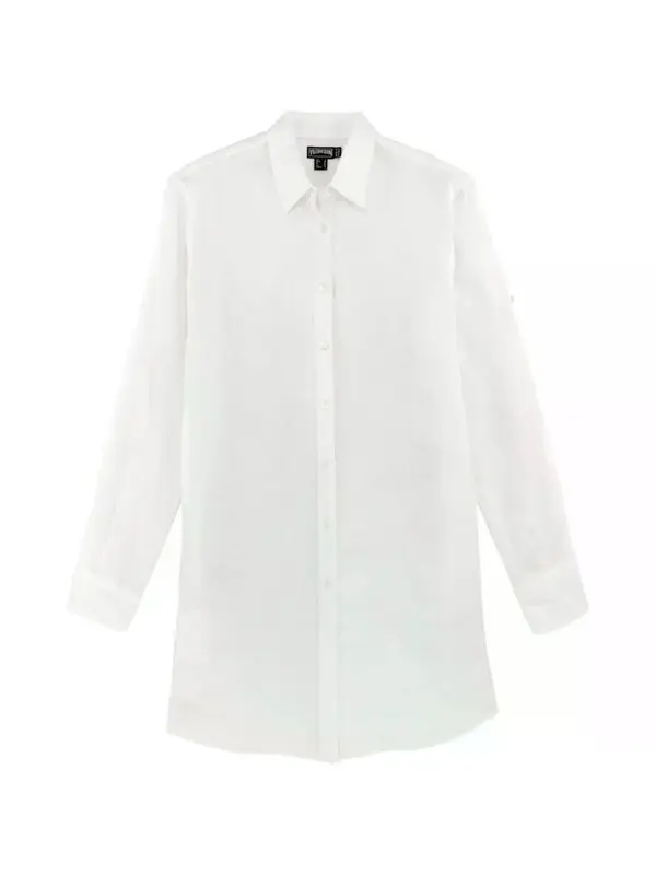 Vilebrequin Linen Shirt Dress - White