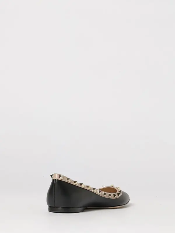 Valentino Garavani Studded Ballet Flats - Black