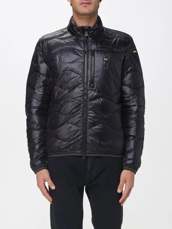 BLAUER. Padded Nylon Down Jacket - Black