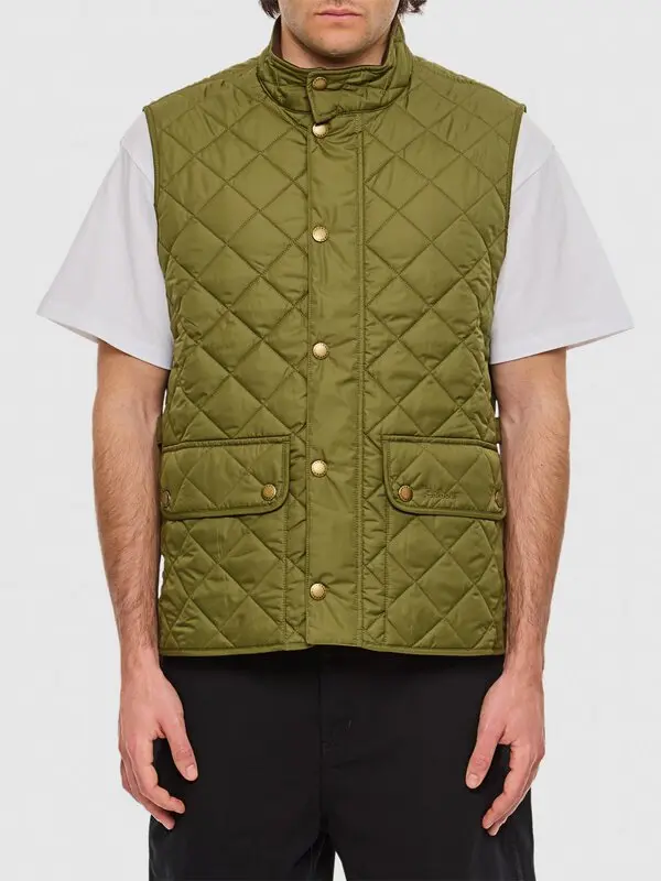 Barbour Quilted Suit Vest - Moss Green