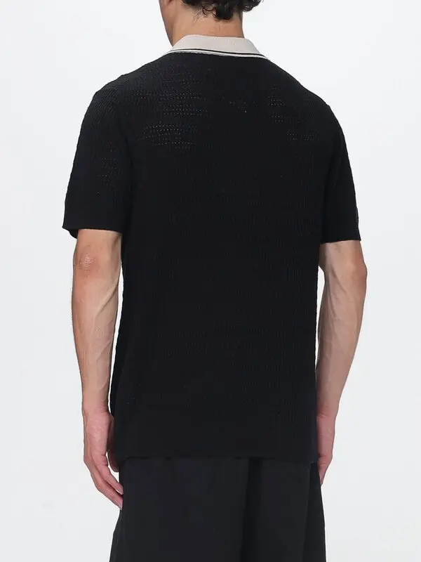 PAOLO PECORA Silk Crew Neck Sweater - Black