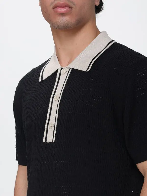 PAOLO PECORA Silk Crew Neck Sweater - Black