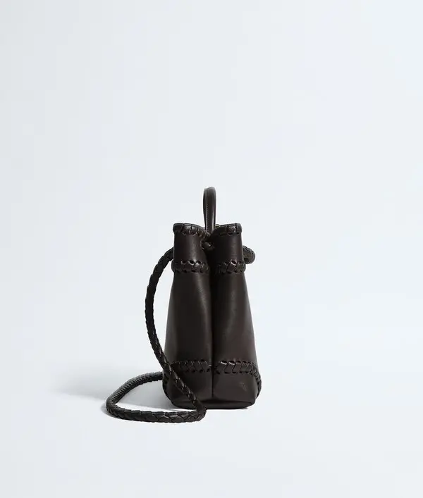 Bottega Veneta Andiamo Top Handle Bag - Espresso