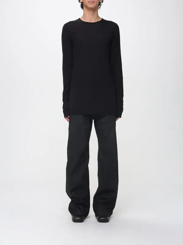 Rick Owens Cotton T-shirt - Black