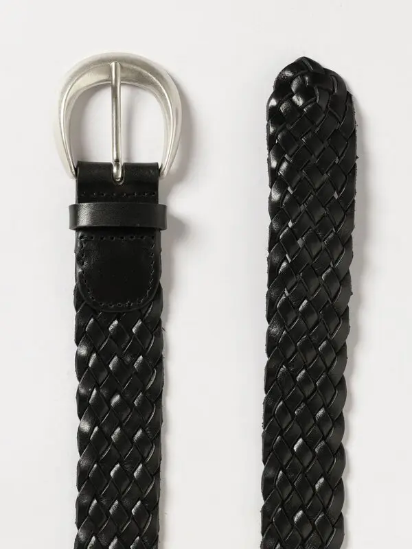 ORTIGNI Braided Belt - Black