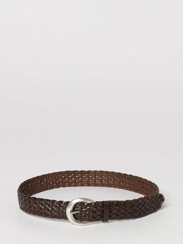 ORTIGNI Braided Belt - Brown