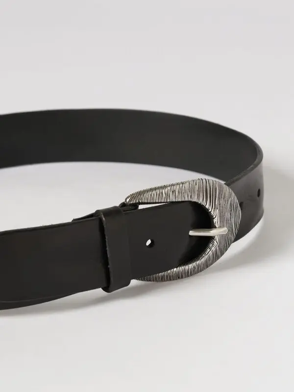Orciani Leather Belt - Black