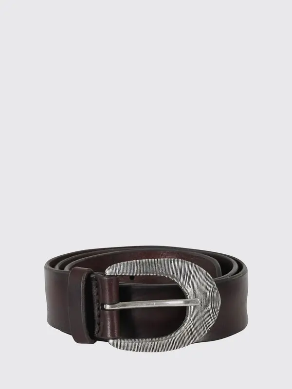 ORTIGNI Leather Belt - Dark
